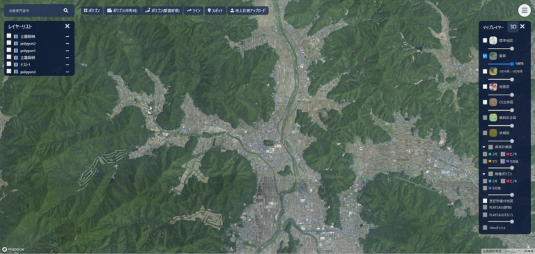 そのような手間を排除してくれるのが当社が提供する 「mapry森林マップ」 です。